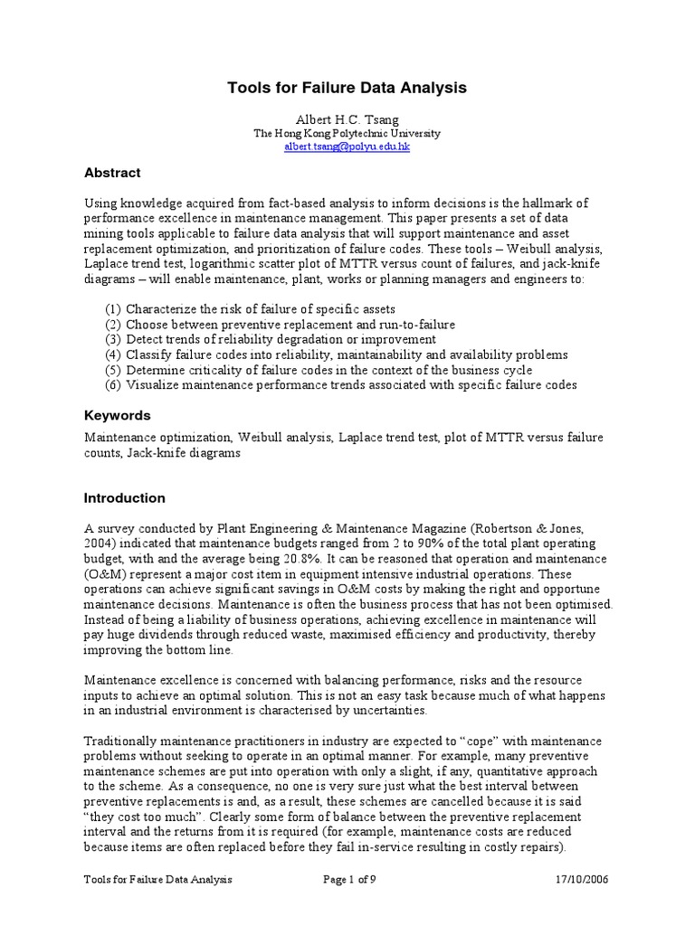 Albert Sang | PDF | Reliability Engineering | Systems Theory