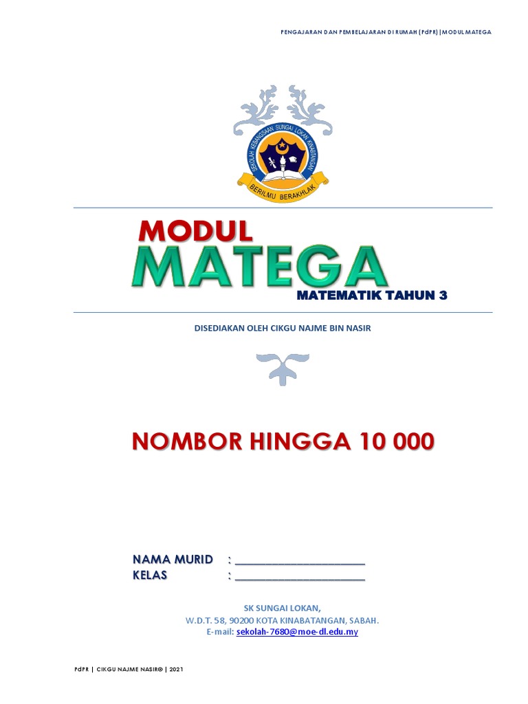 Modul Matematik Tahun 3 | PDF