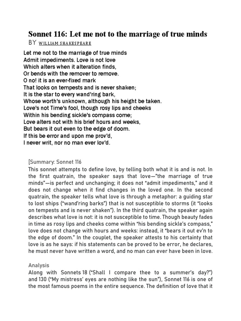 Poems With Analysis (104) | PDF | Poetry | Sonnets