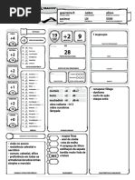 Ficha D&D 5e 2024 Editável | PDF