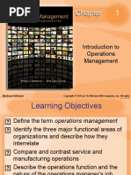 Stevenson 14e Chap001 | PDF | Operations Management | Supply Chain