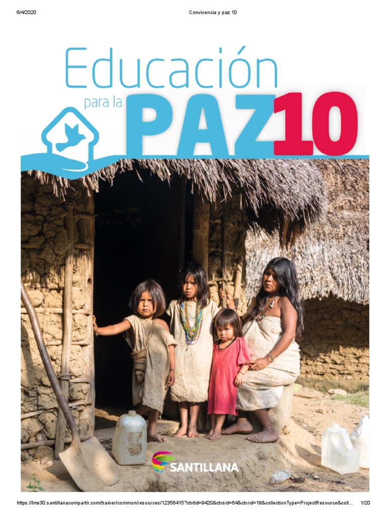 Convivencia Y Paz 10 Pdf