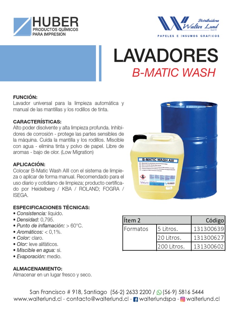 Ficha Técnica - BMatic - Walter Lund | PDF
