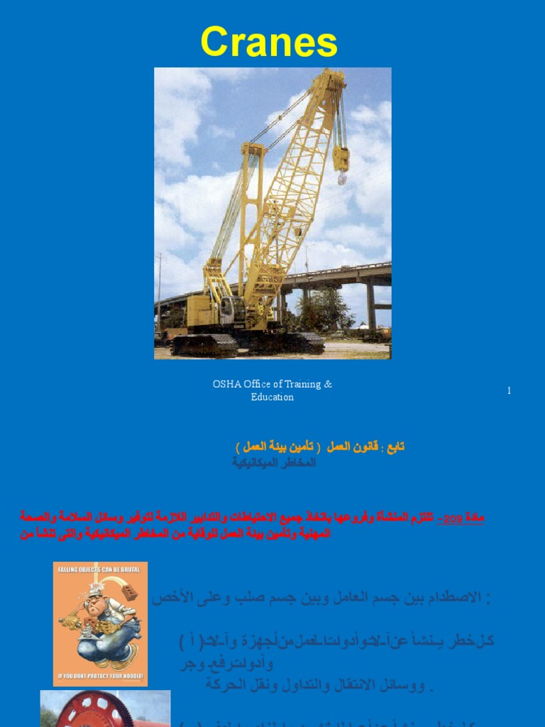 Cranes | PDF