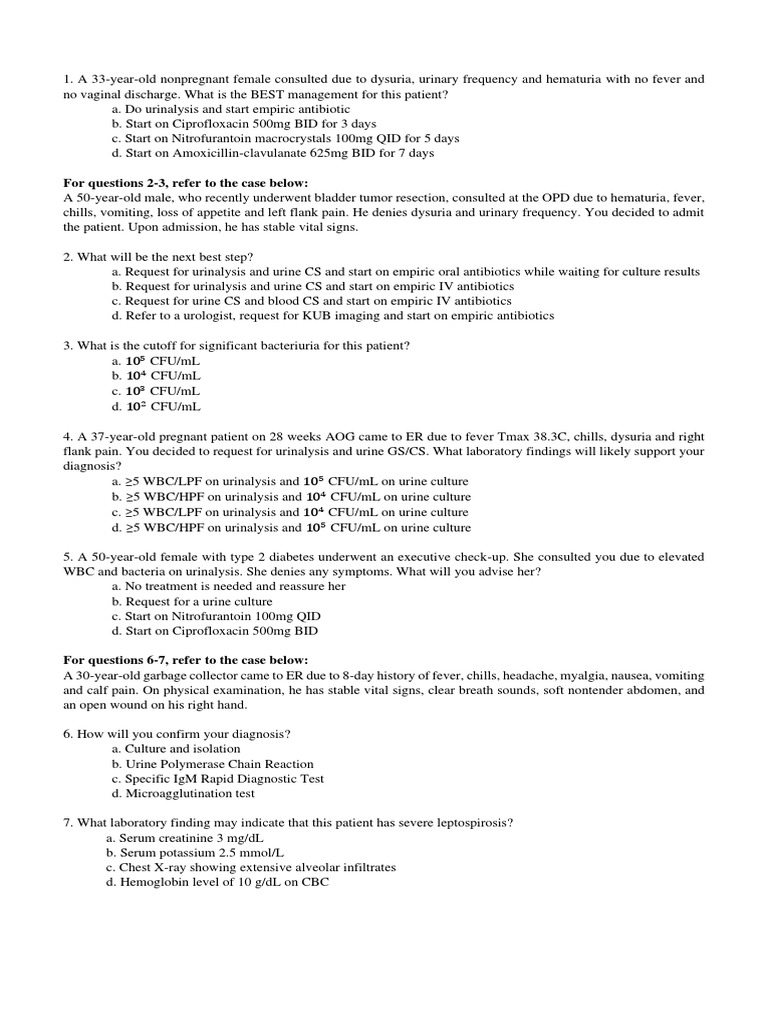 RITE Practice Questions | PDF | Rabies | Adrenal Gland