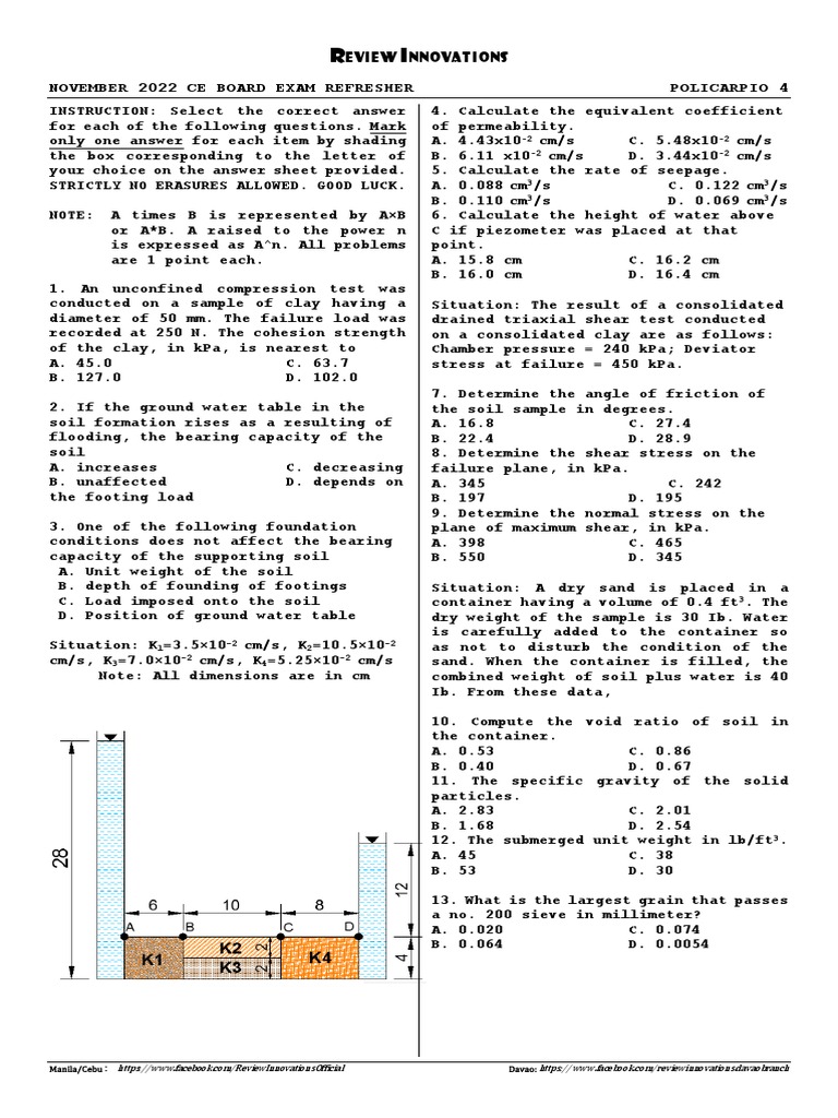 Policarpio 4 - Refresher GEO | PDF | Physical Sciences | Applied And Interdisciplinary Physics