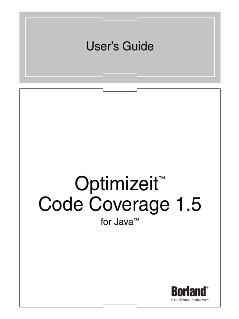 Code Coverage Pdf Java Programming Language Java Virtual Machine 