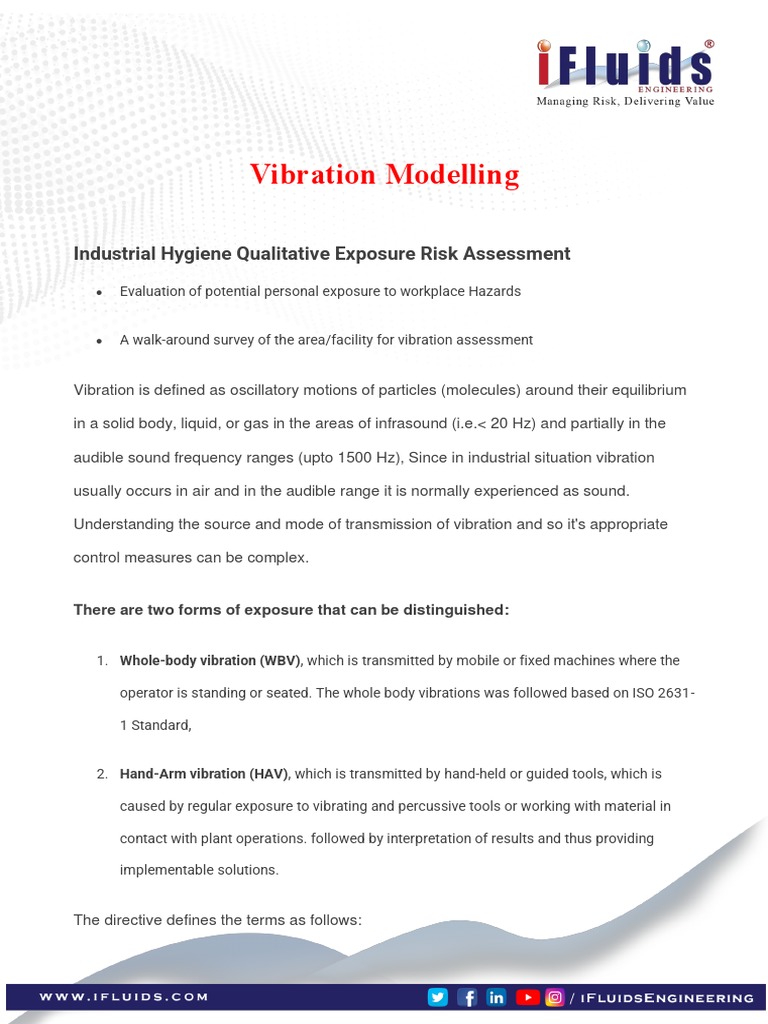 Vibration Modelling 1684305389 | PDF | Occupational Hygiene | Physical ...