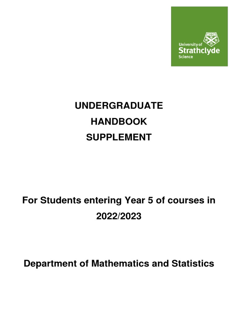 Handbook 22-23 Y5 | PDF | Statistics | Mathematics