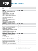 FR-01-EHS-041 Staffhouse Barracks Inspection Checklist | PDF | Toilet ...