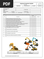 Control Valve Maintenance Checklist | PDF | Leak | Valve
