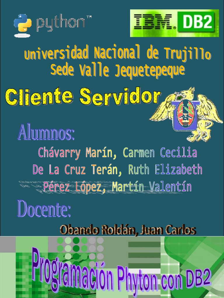 Manual de Python Con Db2 | PDF | Ibm Db2 | Python (lenguaje de programación)