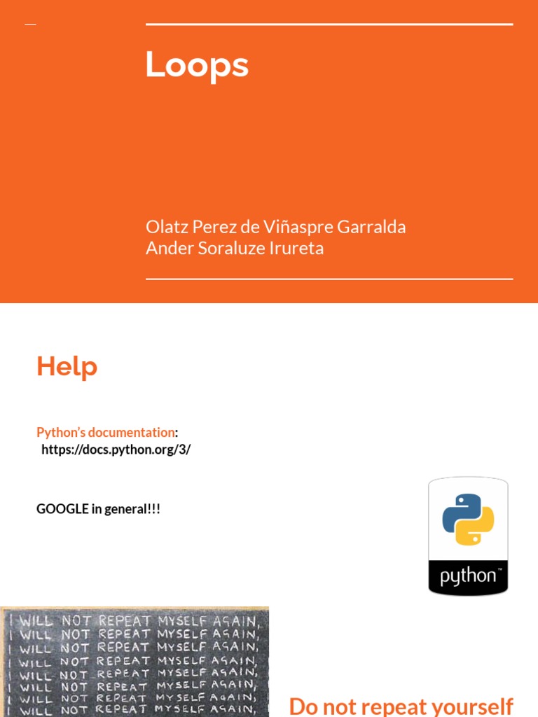 3 Loops | PDF | Parameter (Computer Programming) | Computer Programming