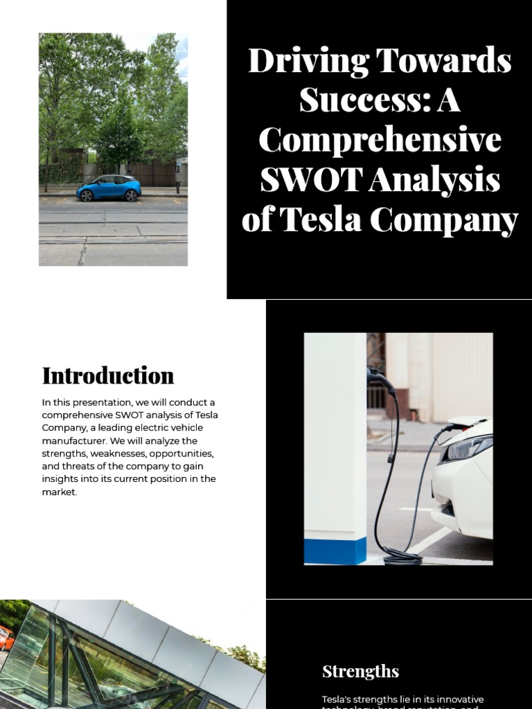 Tesla SWOT Analysis Overview | PDF | Electric Vehicle | Brand