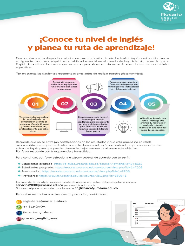 English Area Conoce Nivel Ingles | Descargar gratis PDF | Informática