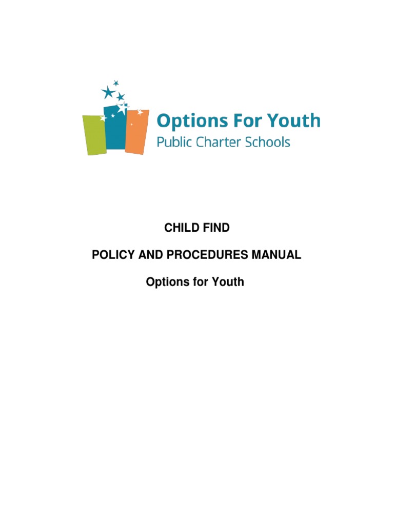 Ofy Child Find Policy | PDF | Special Education | Individualized ...