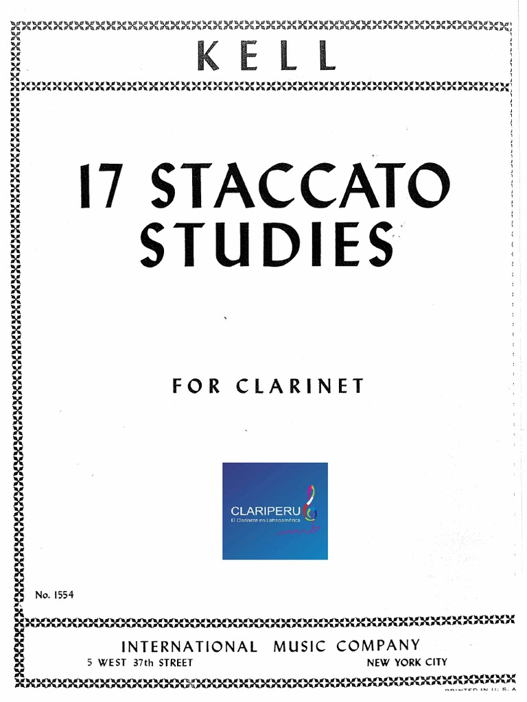 Kell Staccato StudiesCLARIPERU | PDF