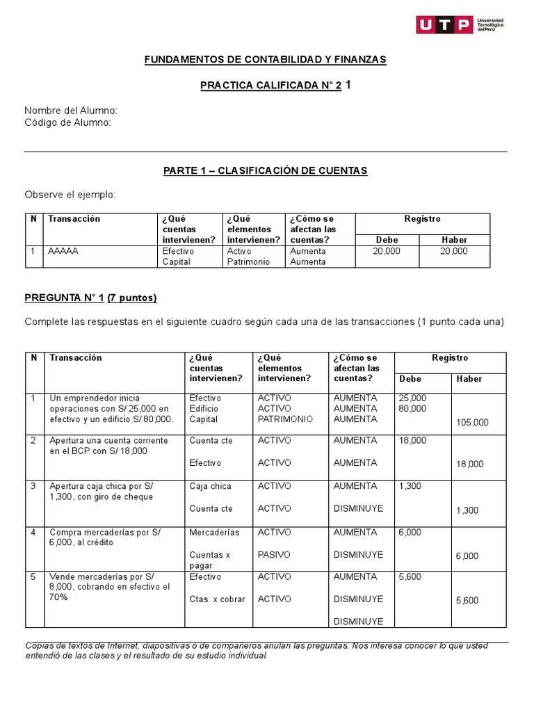 PC1 Sol 23+final | PDF | Dinero | Servicios financieros