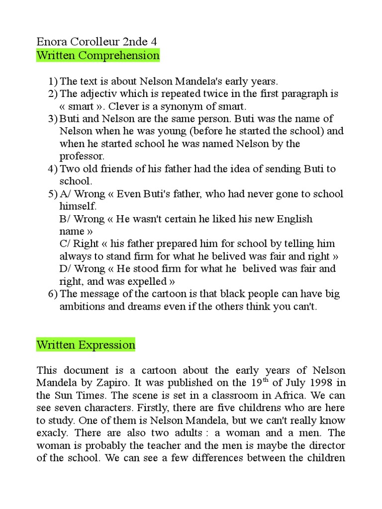 Nelson Mandela | PDF