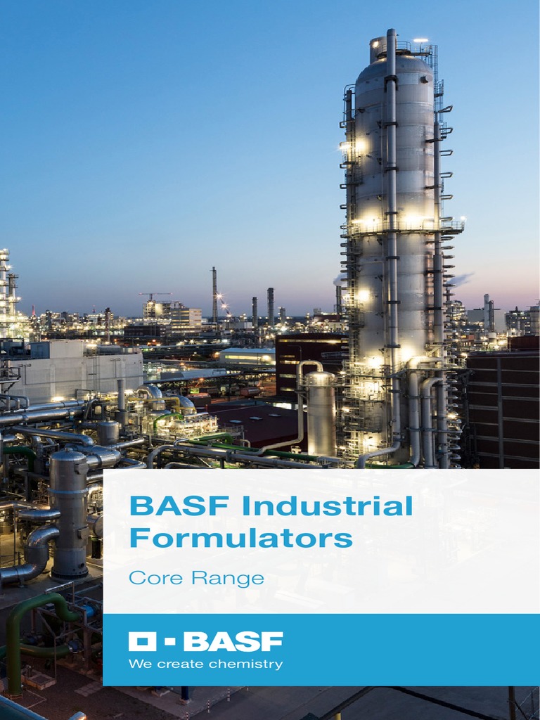 BASF Industrial Formulators | Download Free PDF | Viscosity | Density