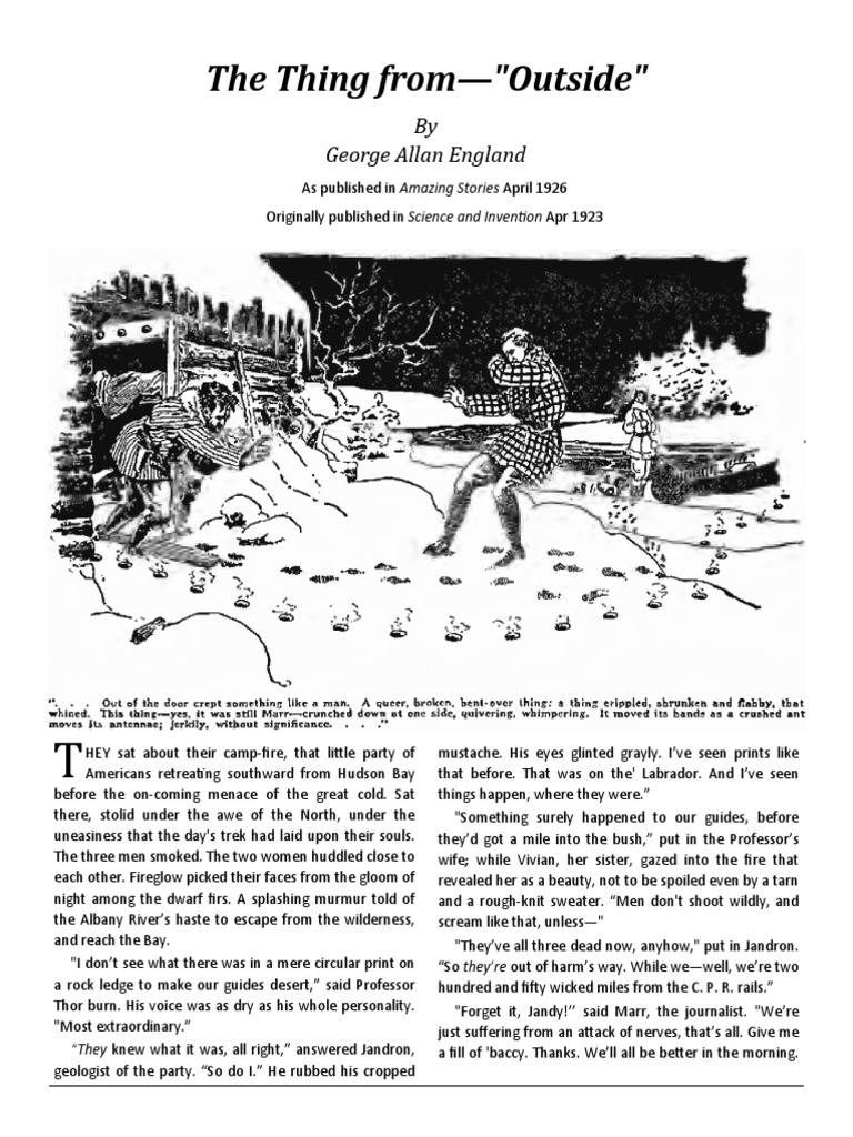 Amazing Stories 1926 04 - The Thing From-Outside by George Allan ...
