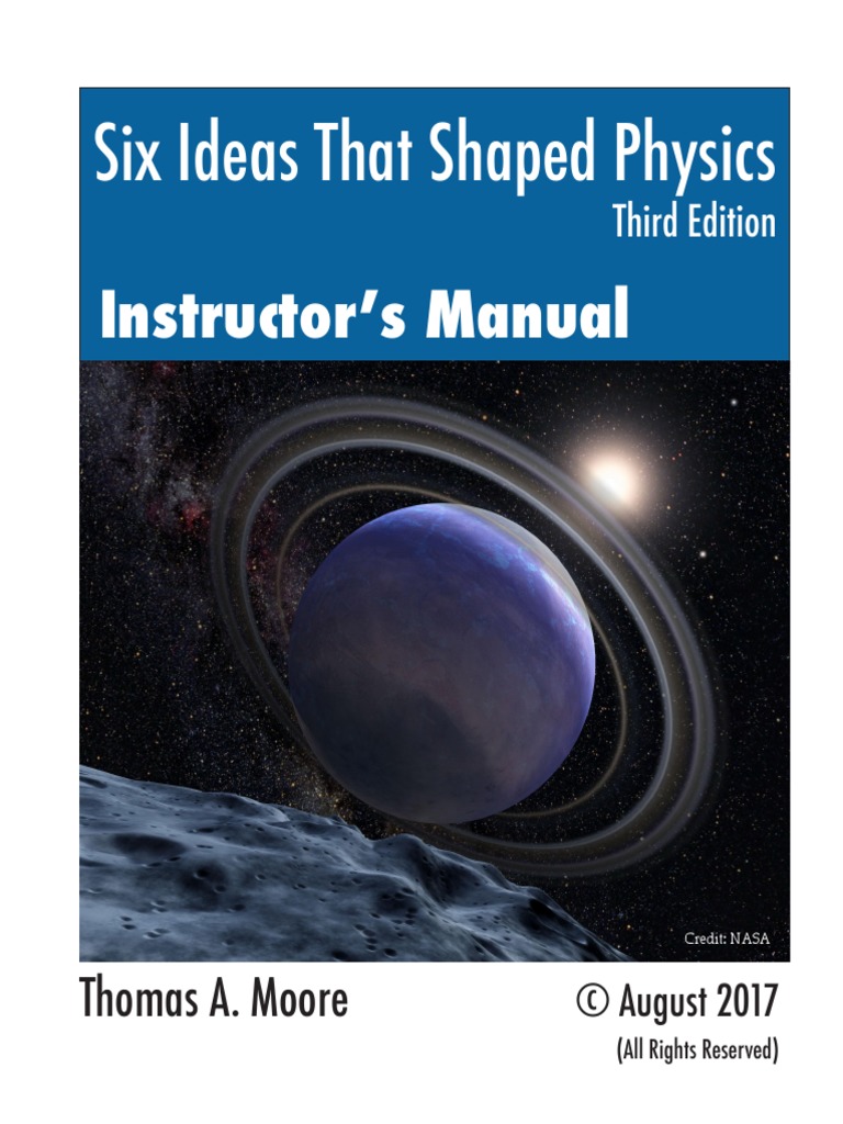 Six Ideas That Shaped Physics | PDF | Physics | Application Software