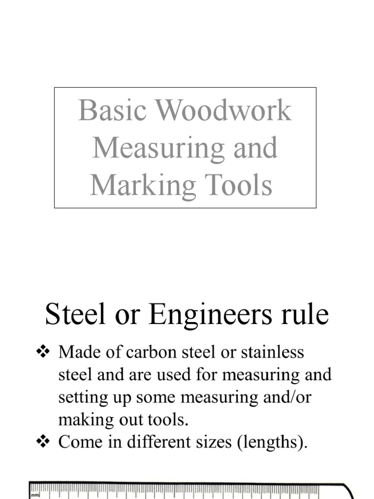 Essential Woodworking Tools Guide | PDF
