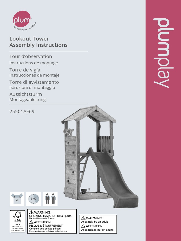 Lookout Tower Assembly-Part 1 | PDF