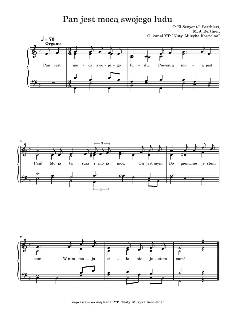 Pan Jest Moca Swojego Ludu | PDF