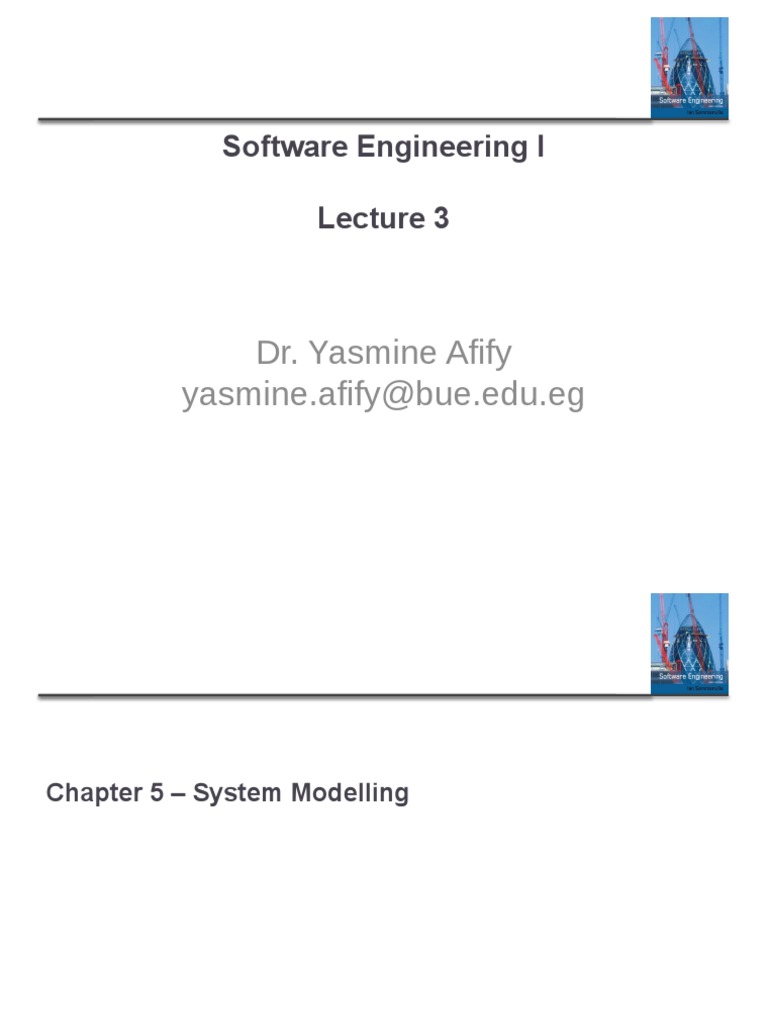 System Modelling I | PDF | Use Case | System
