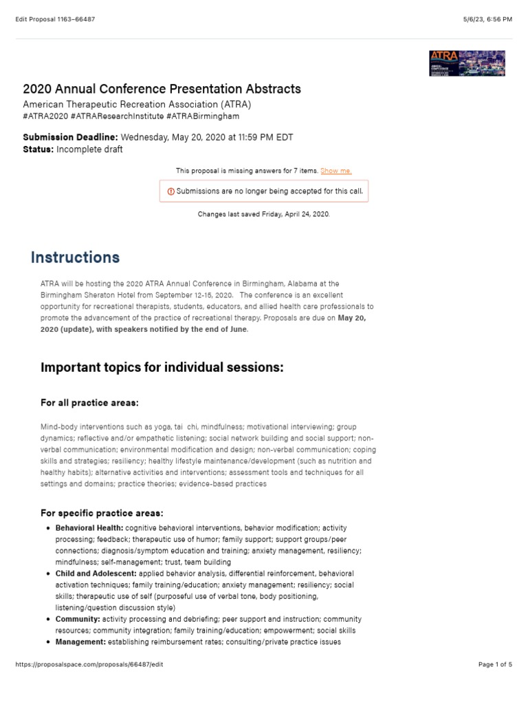 Mock Proposal | PDF | Cognitive Behavioral Therapy | Pain Management