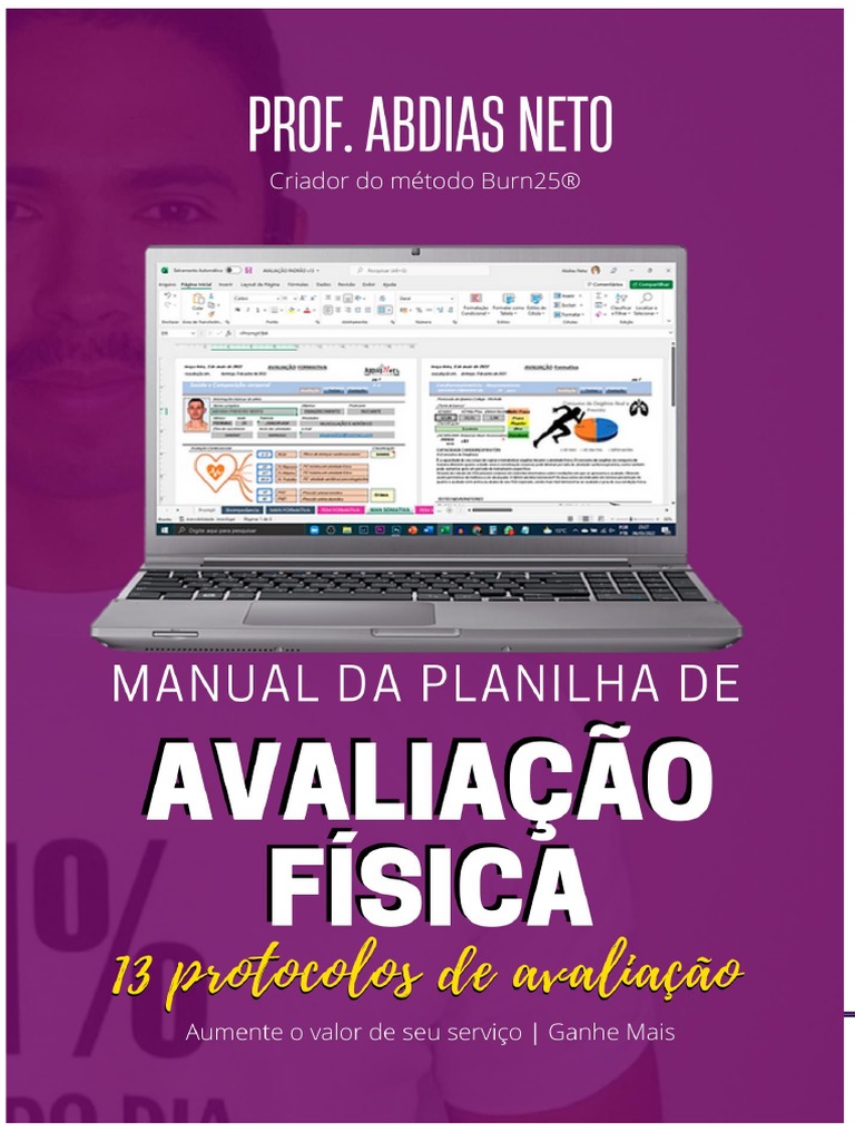 Manual Da Planilha de Avalia o F Sica 13 Protocolos V16 | PDF