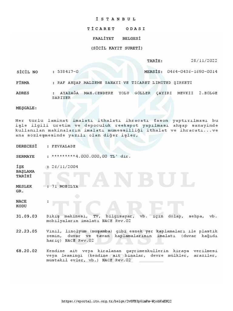 538417_0_Faaliyet_Belgesi_4230221 2 | PDF