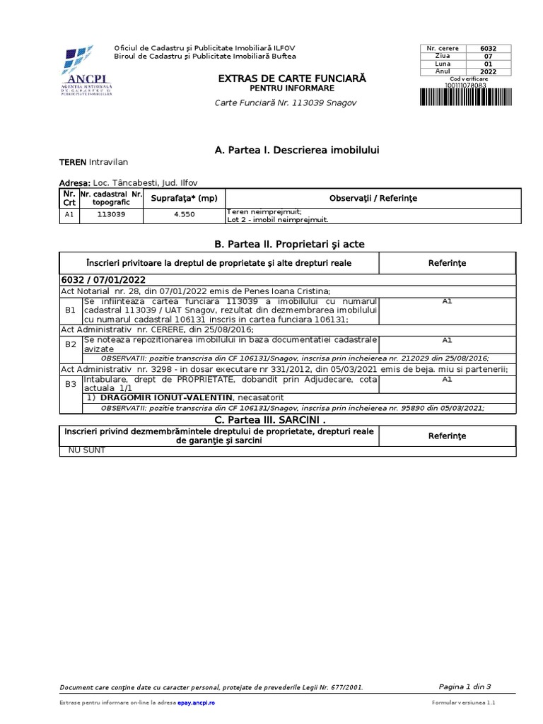 Extras CF 113039 - 07.01.2022 | PDF