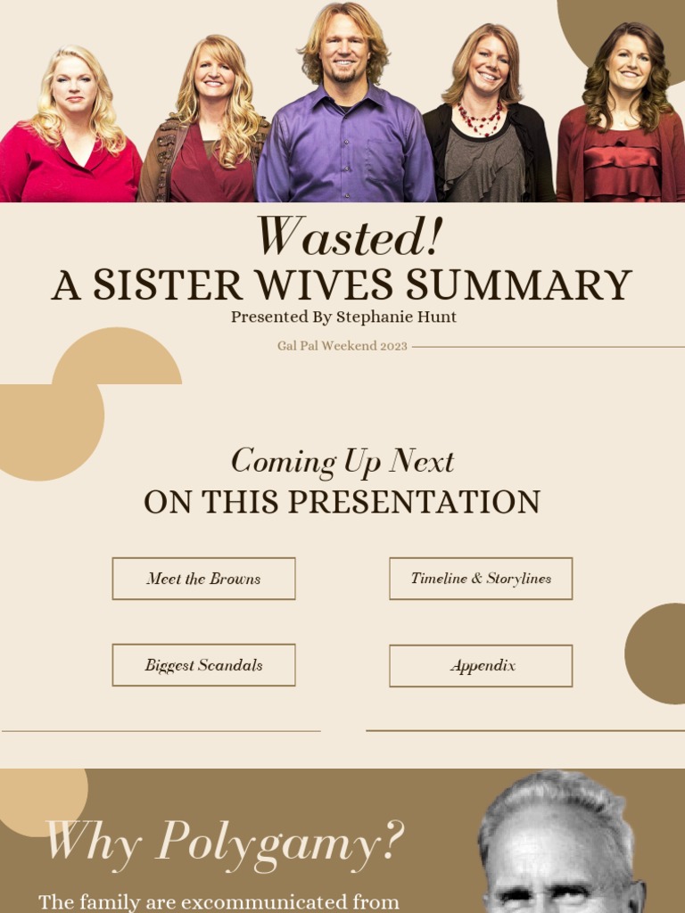 Sister Wives Catch Up | PDF | Mormonism And Polygamy | Christian Movements