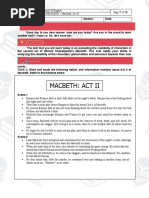 Macbeth Act1 Scene2 Quote Analysis | PDF