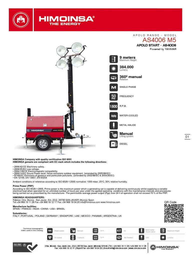 As4006 en | PDF | Mains Electricity | Diesel Engine