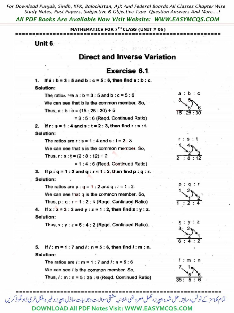 Unit 6 D and I Variation | PDF
