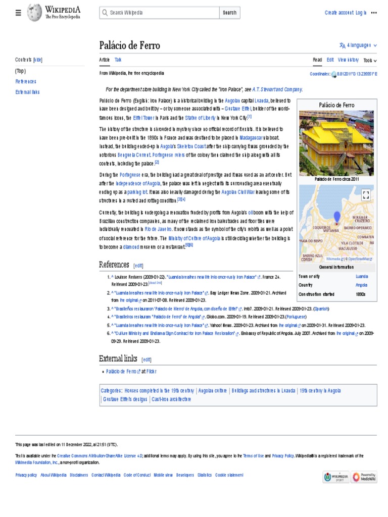 Palácio de Ferro | PDF