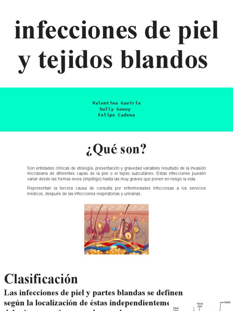 Infecciones de Piel y Tejidos Blandos | PDF | Herida | Inmunología