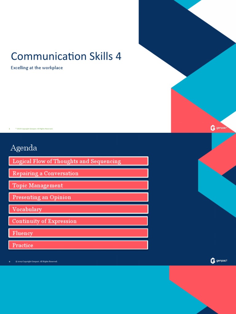 Communication Skills 4 Fluency | Download Free PDF | Fluency | Stress (Linguistics)