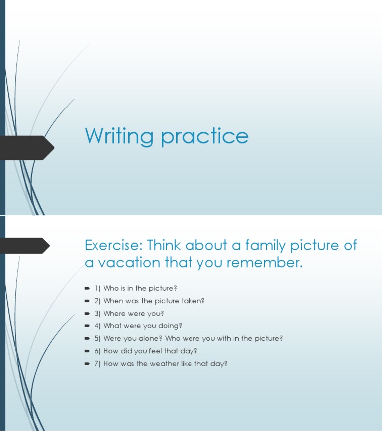 2.2 Writing Practice | PDF
