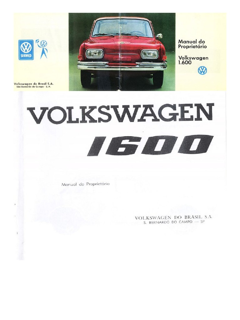 Volkswagen 1600 1968 - 69dab5af0c10f46bb20d | PDF