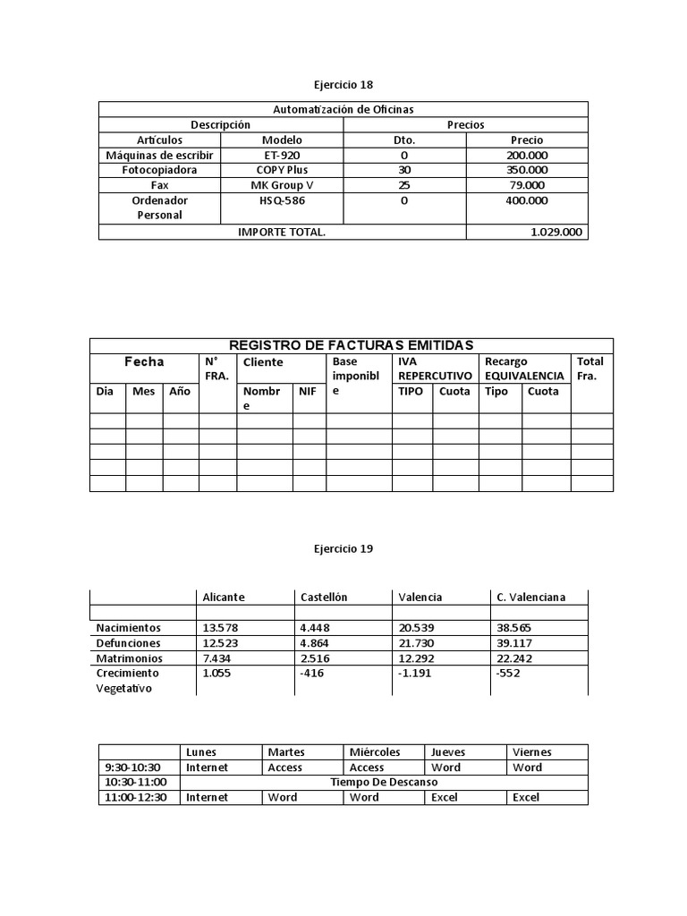 Ejercicio 18 Javier Sandoval Castillo | PDF | Microsoft Word | Software
