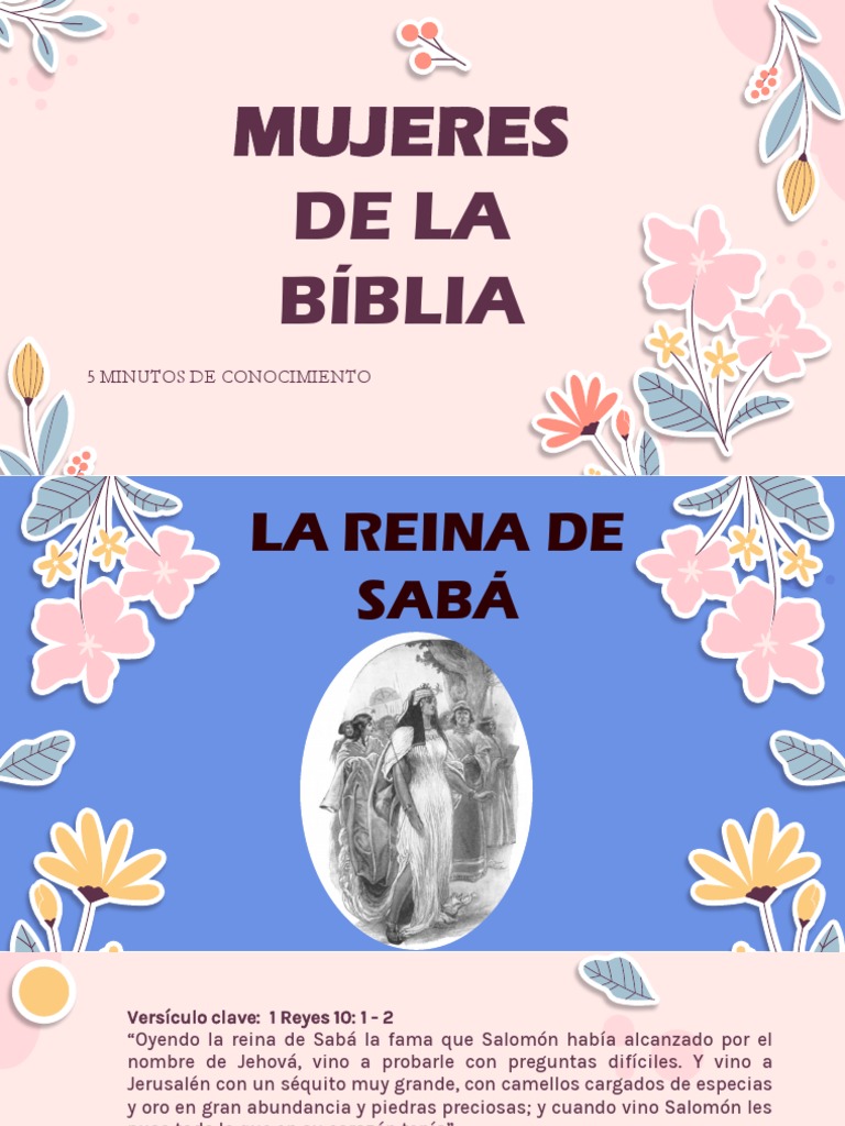 La Reina de Saba | PDF | Libros de reyes | Reina de Saba