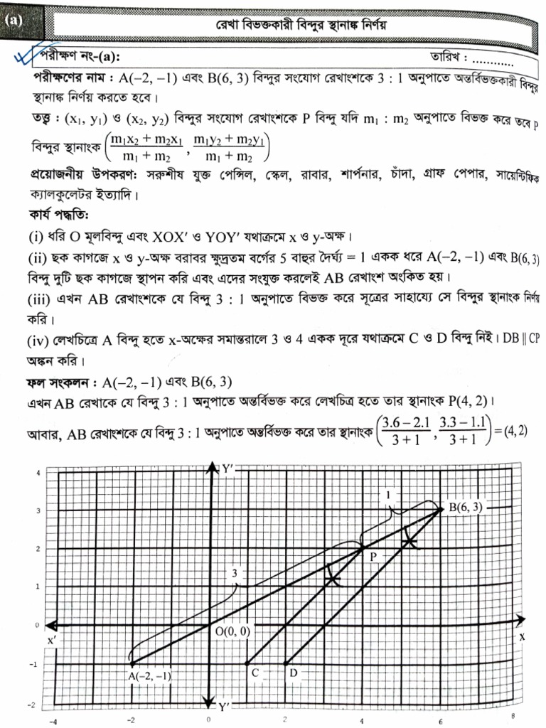 Higher Math 1sr Paper Practical | PDF