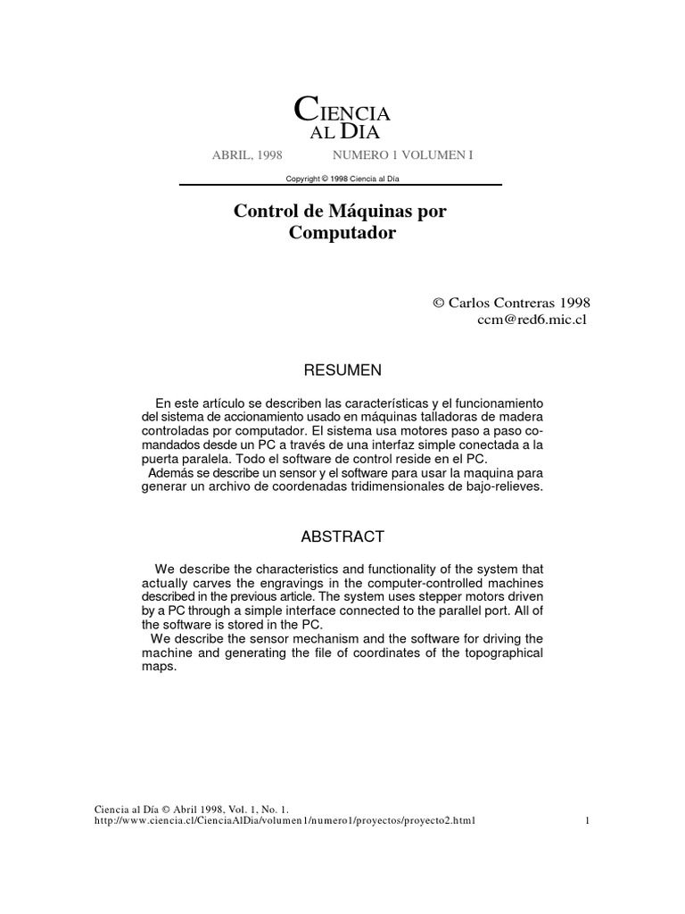 Control Motor Paso A Paso (Motores) | PDF | Corriente eléctrica ... Control Motor Paso A Paso (Motores) | PDF | Corriente eléctrica ...