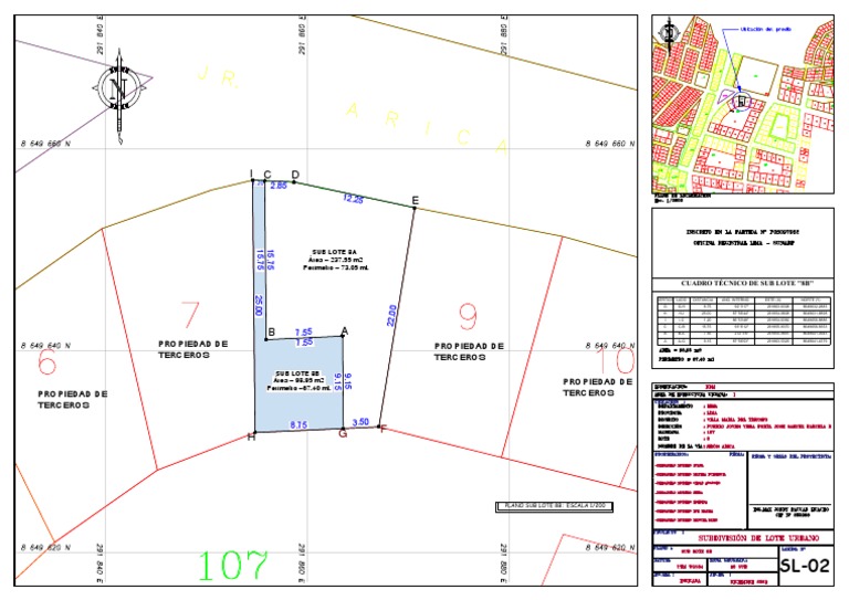 5.plano Sublote 8b-A3 | PDF