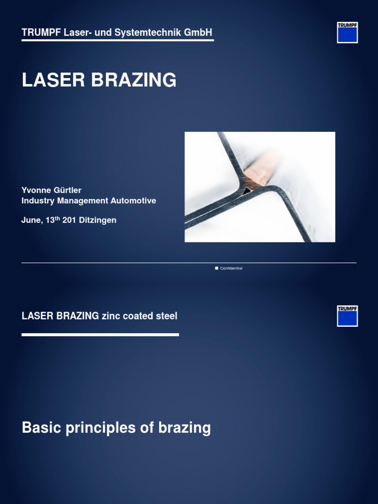 Laser Brazing Zinccoatedsteel | PDF | Materials Science | Procedural ...