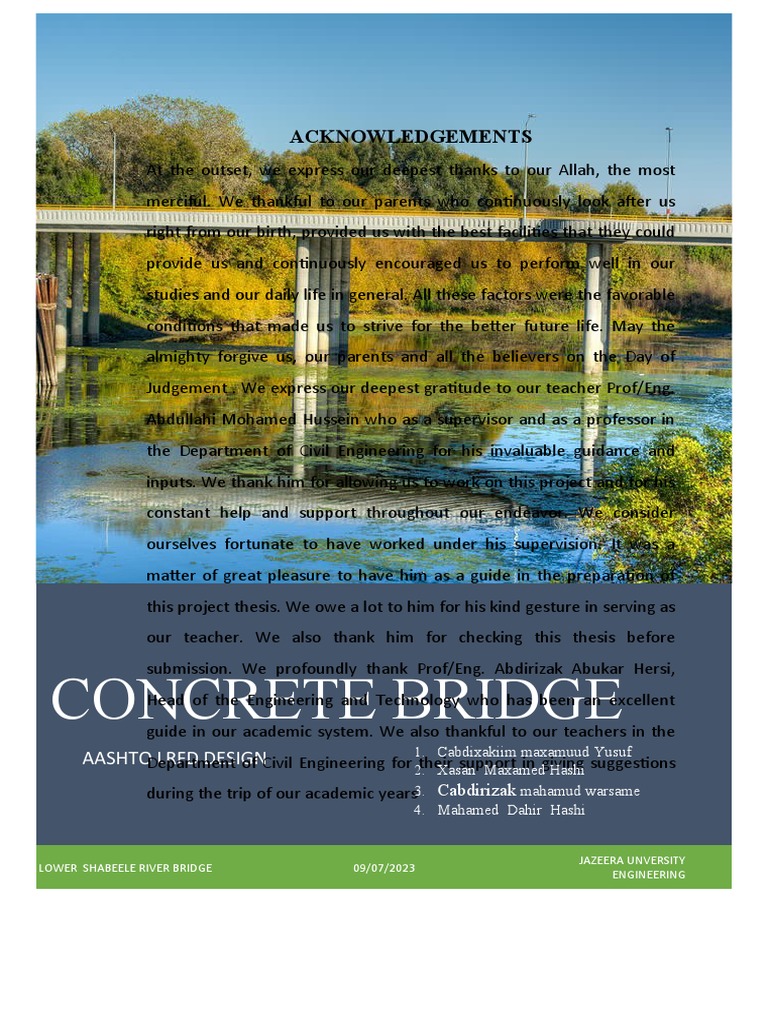 Bridge Research | PDF | Bridge | Concrete